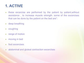 ACTIVITY AND EXERCISE NURSING FOUNDATION OF NURSING | PPTX