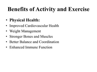 Activity and Exercise Pattern.pptx...... | PPTX