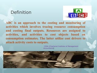 Activity base costing.pptx presentation | PPTX