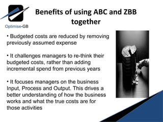 Activity Based Costing and Zero Based Budgeting - Optimise-GB | PPT