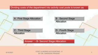 Activity Based Costing | PPTX