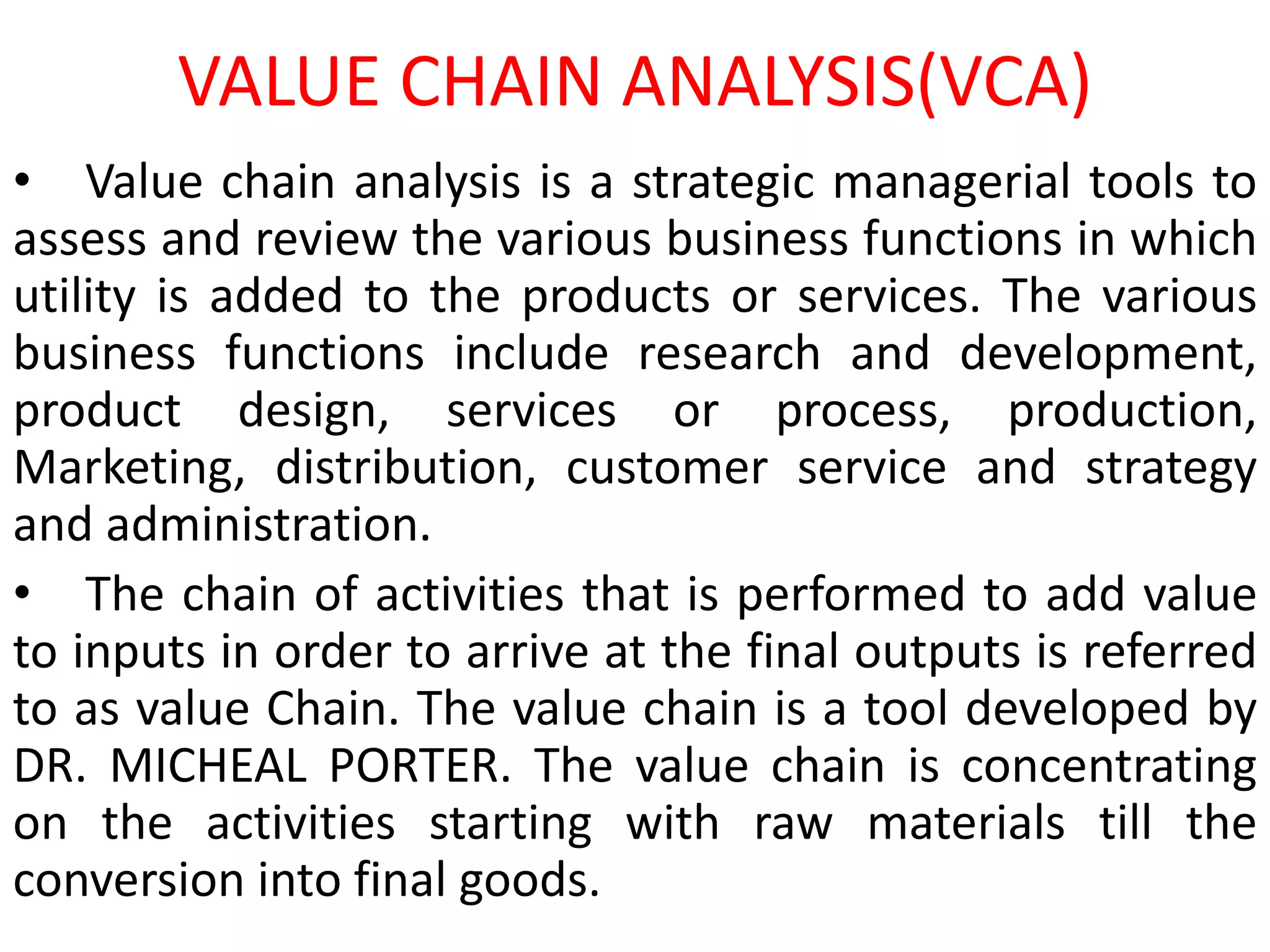 ACtivItY BaSeD CostinG, Value ChAin AnalysiS, TargeT cosTing & Life ...