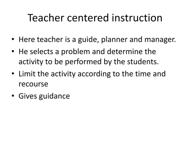 Activity based instruction | PPTX | Homework and Study | Education