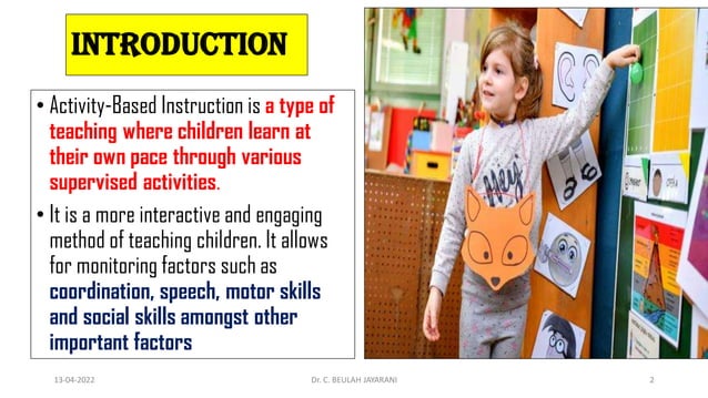 ACTIVITY BASED INSTRUCTION - Learning by doing.pdf | Educational ...