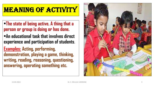 ACTIVITY BASED INSTRUCTION - Learning by doing.pdf | Educational ...
