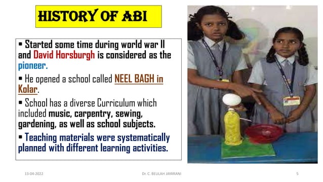 ACTIVITY BASED INSTRUCTION - Learning by doing.pdf | Educational Assessment | Education