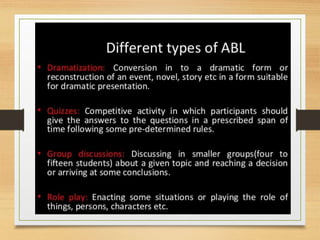 Science Activity based learning | PPT