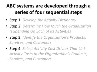 Activity based management (theory) | PPT