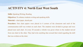 Activity based practices for english language proficiency | PDF