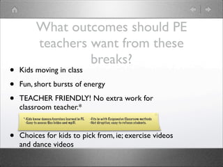 Activity break presentation | PDF