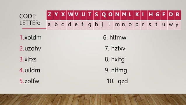 sample friday activity for catch up friday | PPT