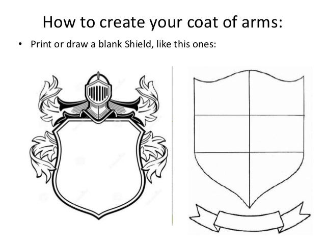 Activity coat of arms