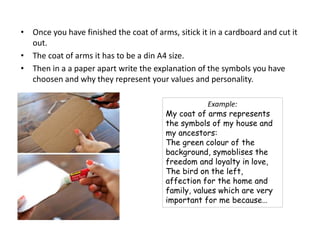 Activity coat of arms | PPTX | Stamps and Coins | Collecting