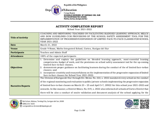ACTIVITY COMPLETION REPORT.docx