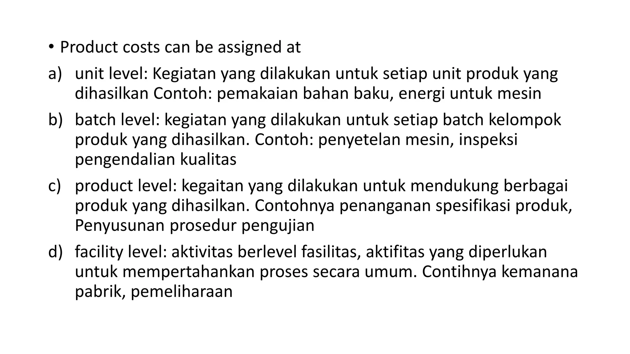 Activity cost behavior and sistem job order | PPTX