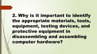 activity css hardware tools and materials | PPT