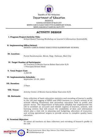 activity design 2023.doc