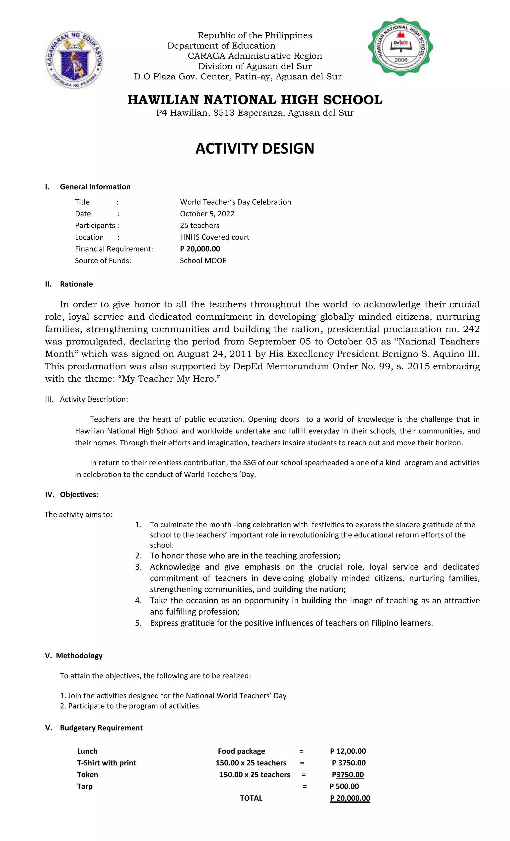 ACTIVITY_DESIGN_Title_World_Teachers_Day.doc