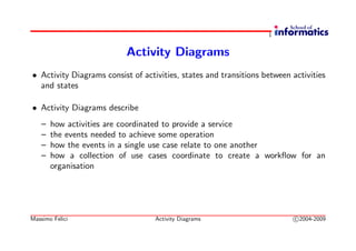 Activity Diagram - Activities, State, and Transition | PDF