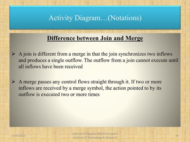 Activity diagram | PPTX | Computing | Technology & Computing