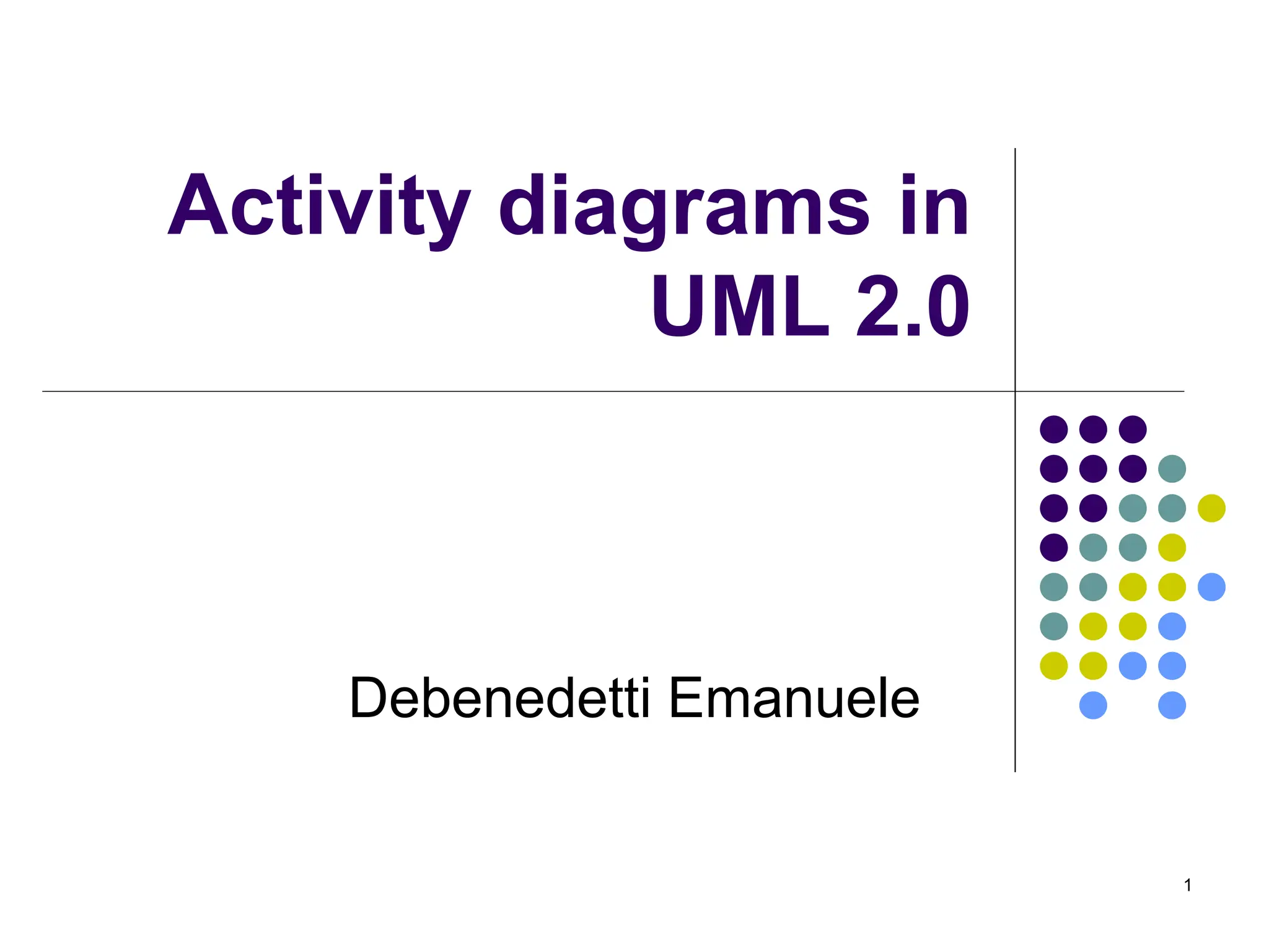 Activity diagrams show the flow of one activity to another within a ...