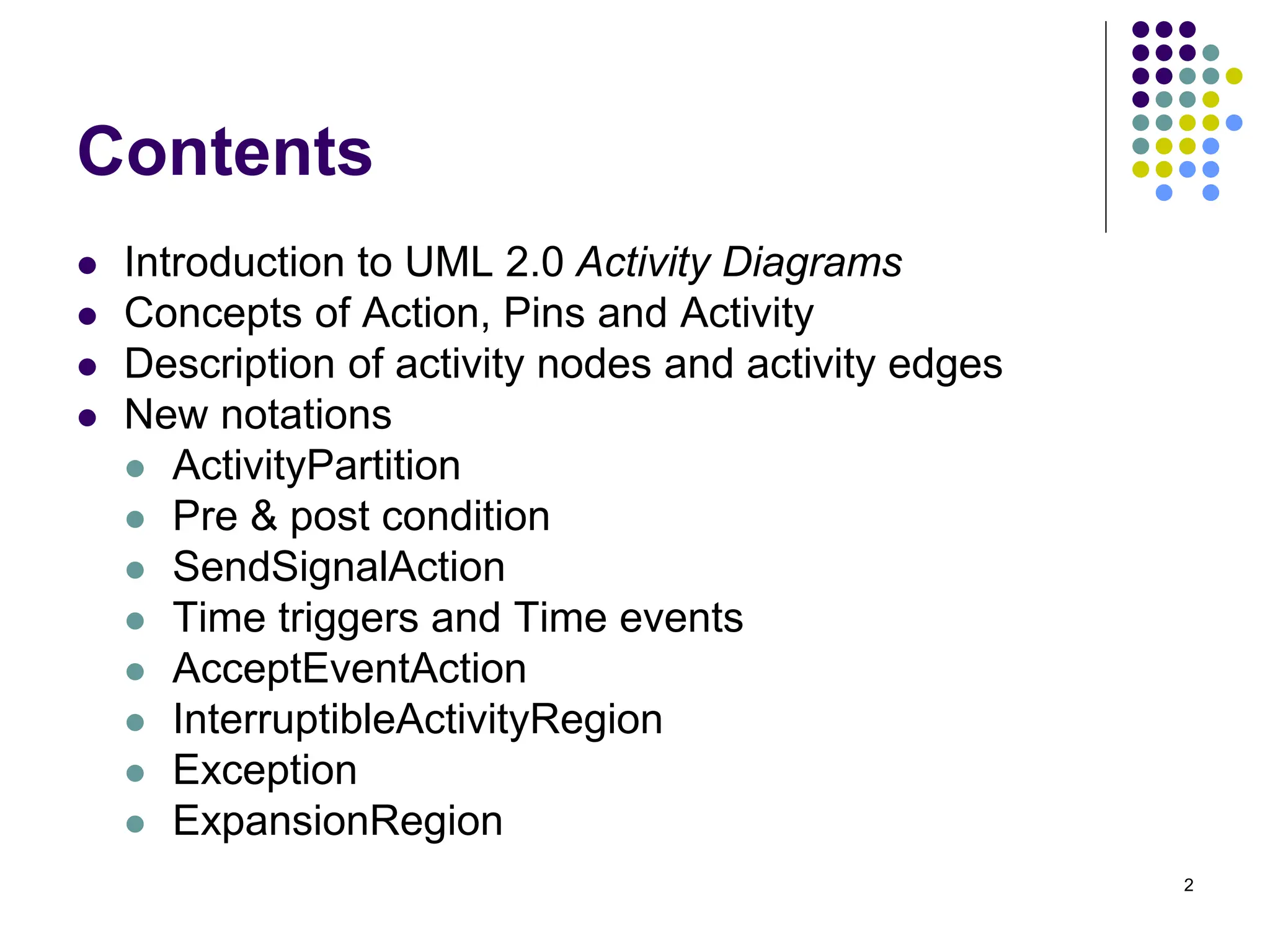 Activity diagrams show the flow of one activity to another within a ...