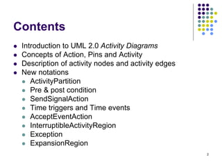 Activity diagrams show the flow of one activity to another within a ...