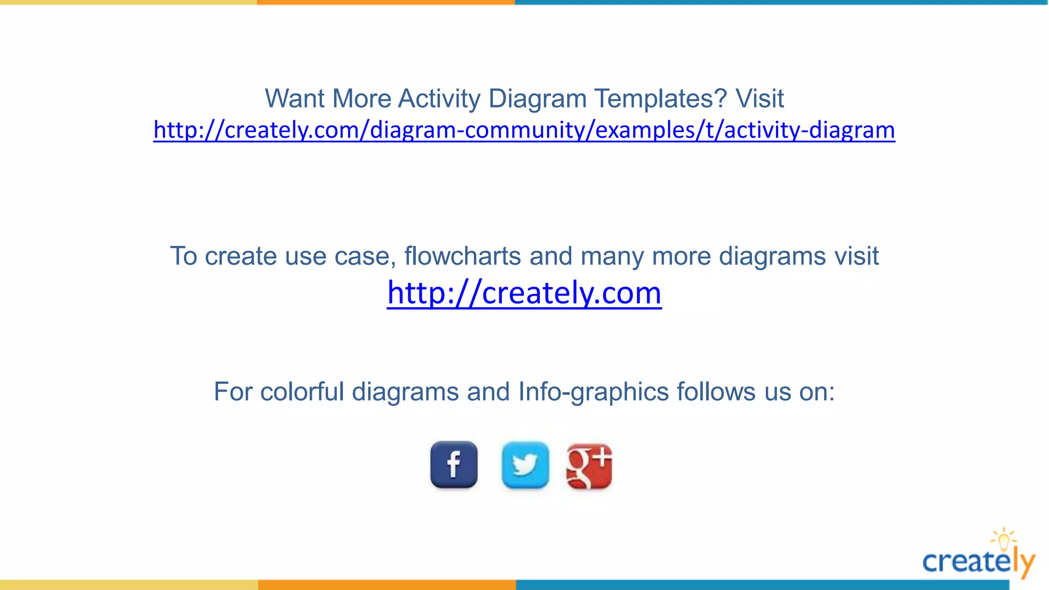 Activity Diagram Templates by Creately | PPT | Free Download