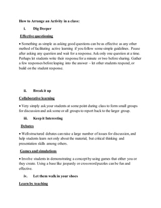 Activity files new for P.S.E | DOCX | Educational Assessment | Education