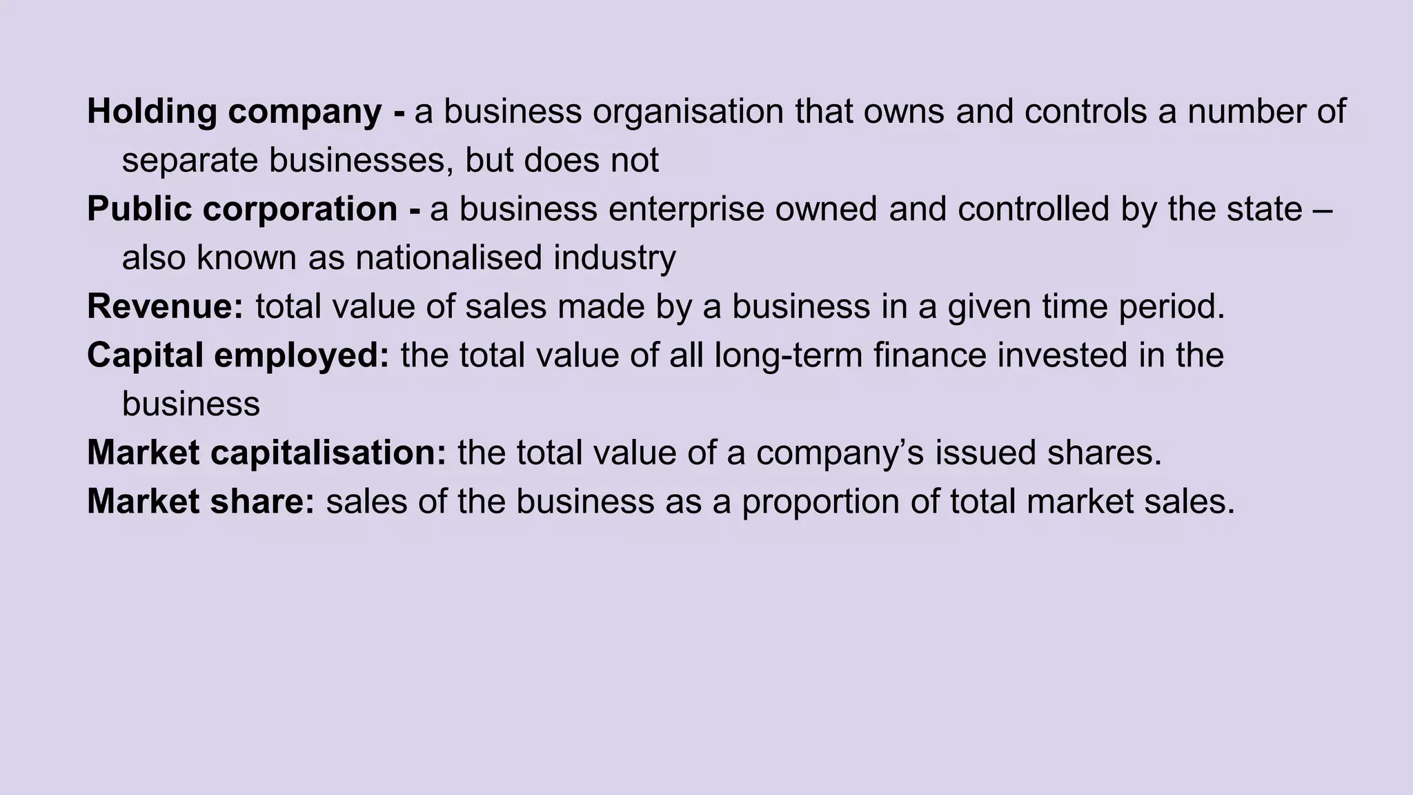 Business structure study notes G11 | PPTX
