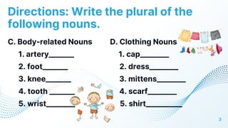 ACTIVITY FOR PLURAL FORM OF NOUNS.pptx