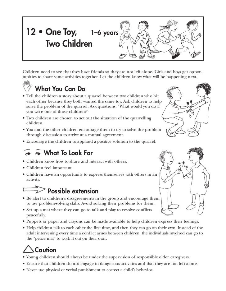 Activity guide children