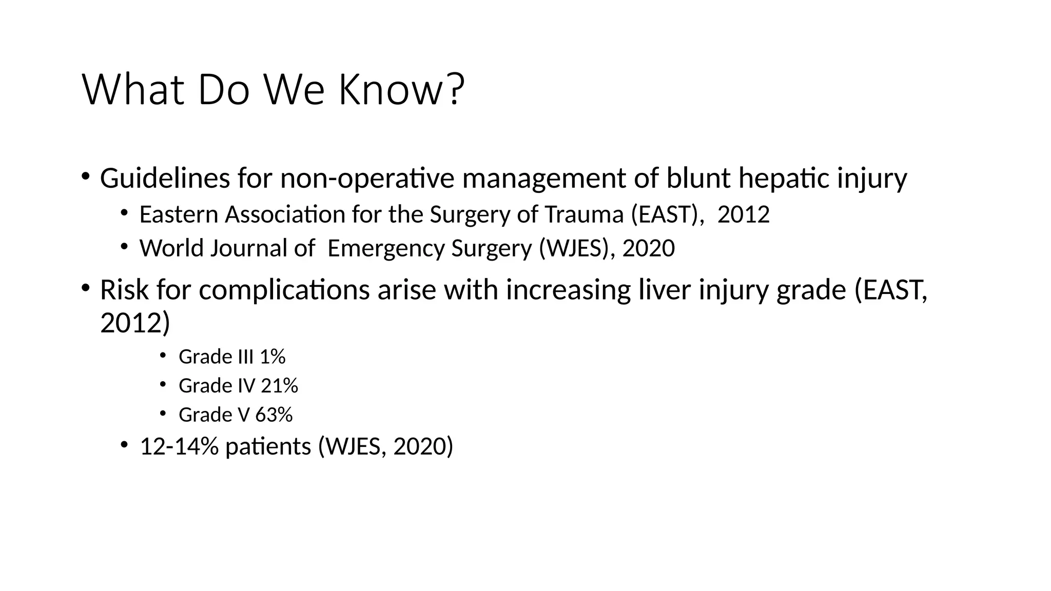 Activity in blunt liver trauma Management | PPTX
