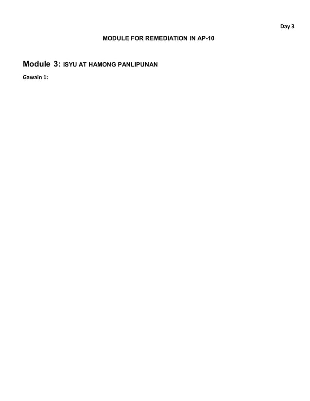 Activity Module ap10 for remedial | DOCX