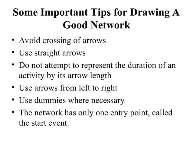 Activity Network Diagram and application.ppt