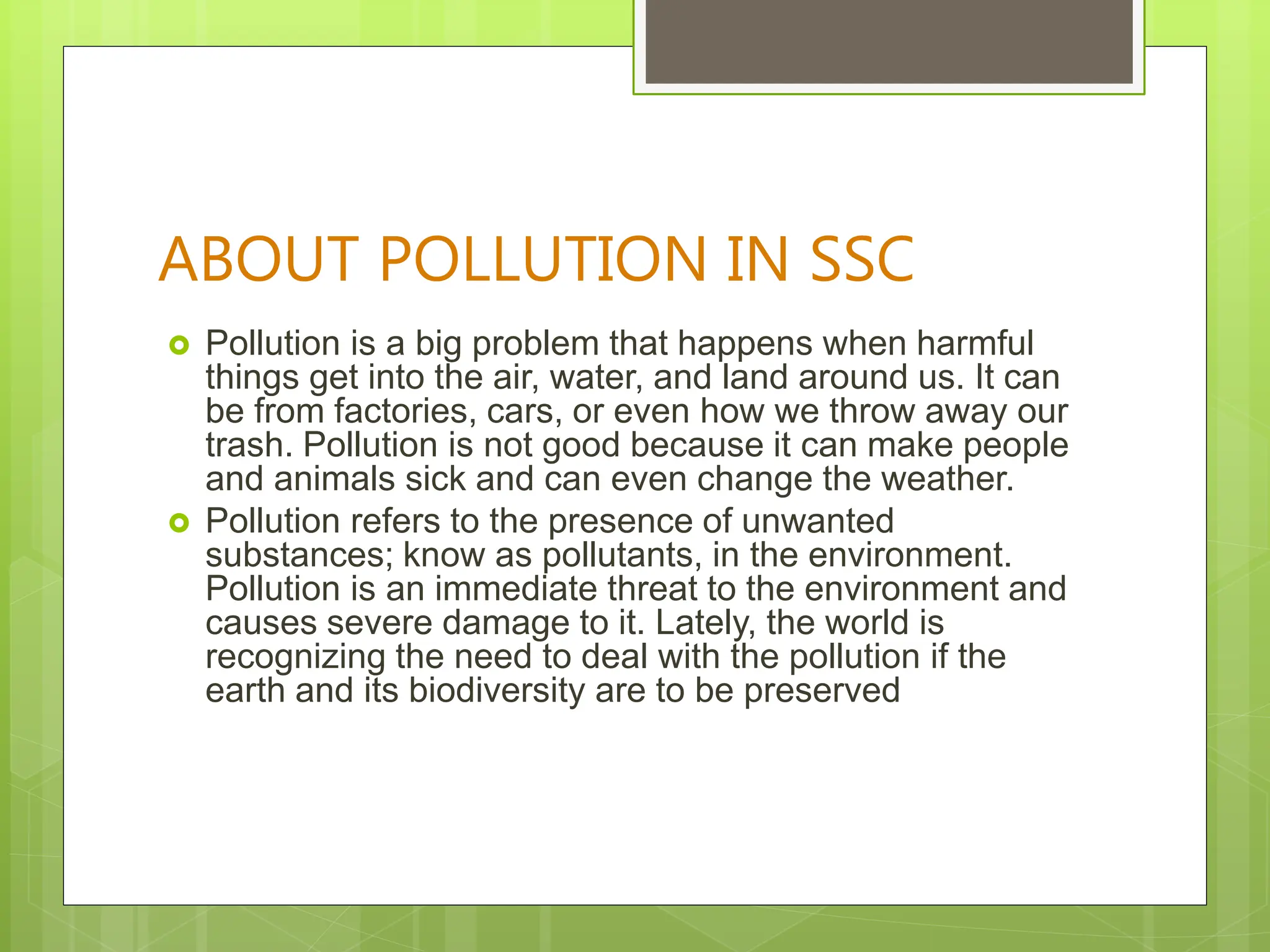 MDP on air pollution of class 8 year 2024-2025 | PPTX