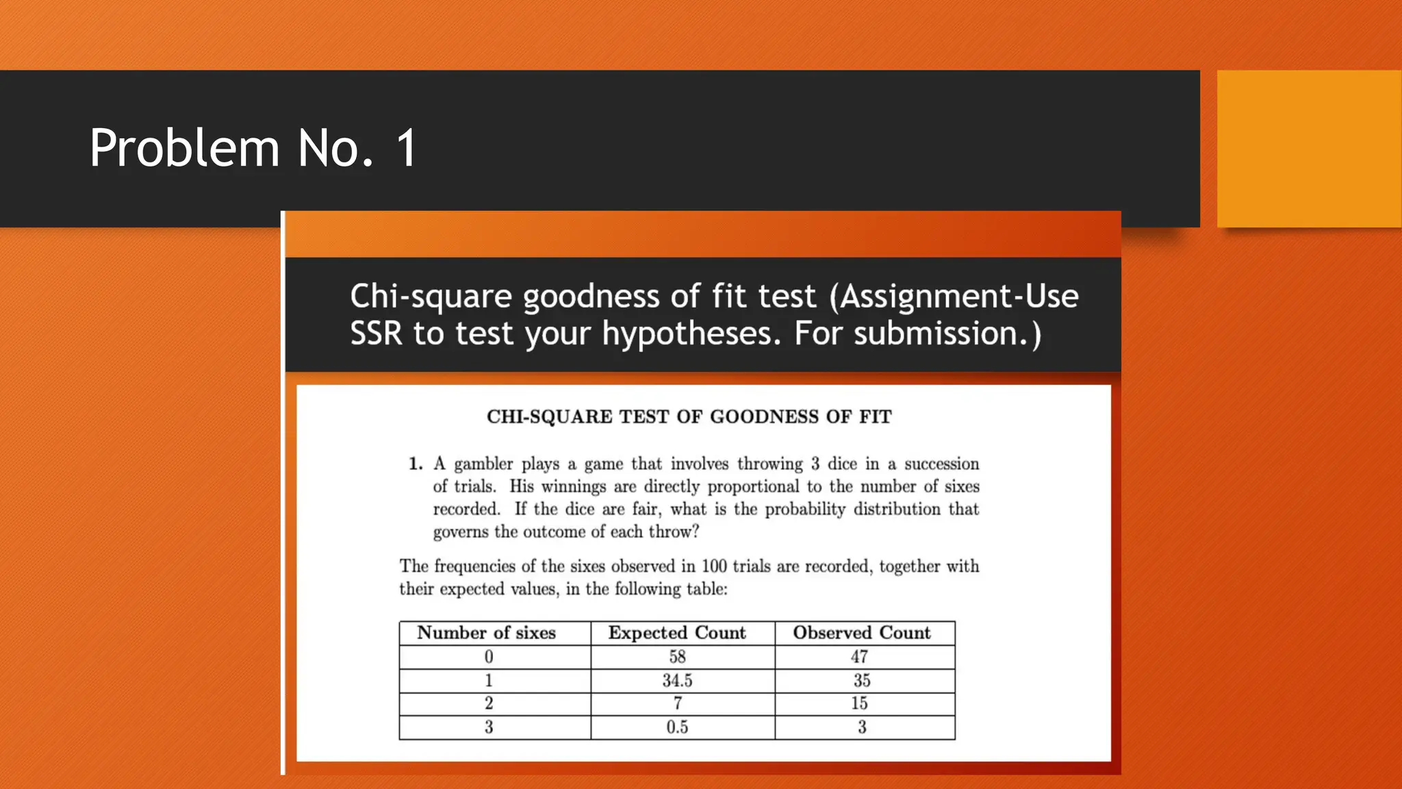 Activity No. 3 - Advanced Statistics.pptx | Free Download
