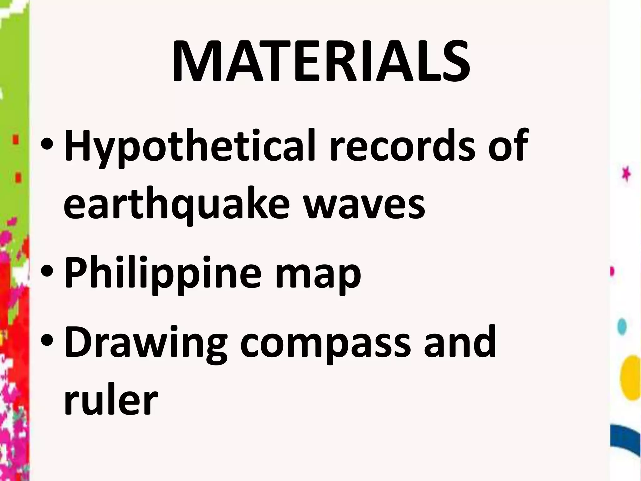 Science 10 First Quarter Module 1 Activity no 1. Find the Center | PPTX