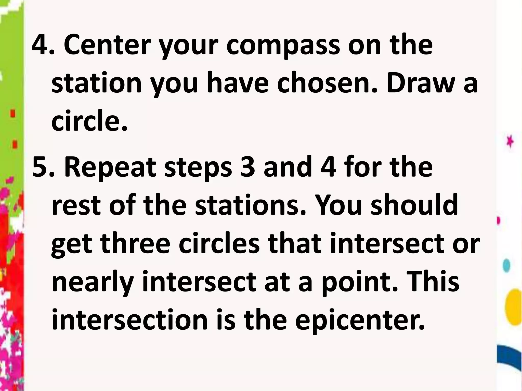 Science 10 First Quarter Module 1 Activity no 1. Find the Center | PPTX