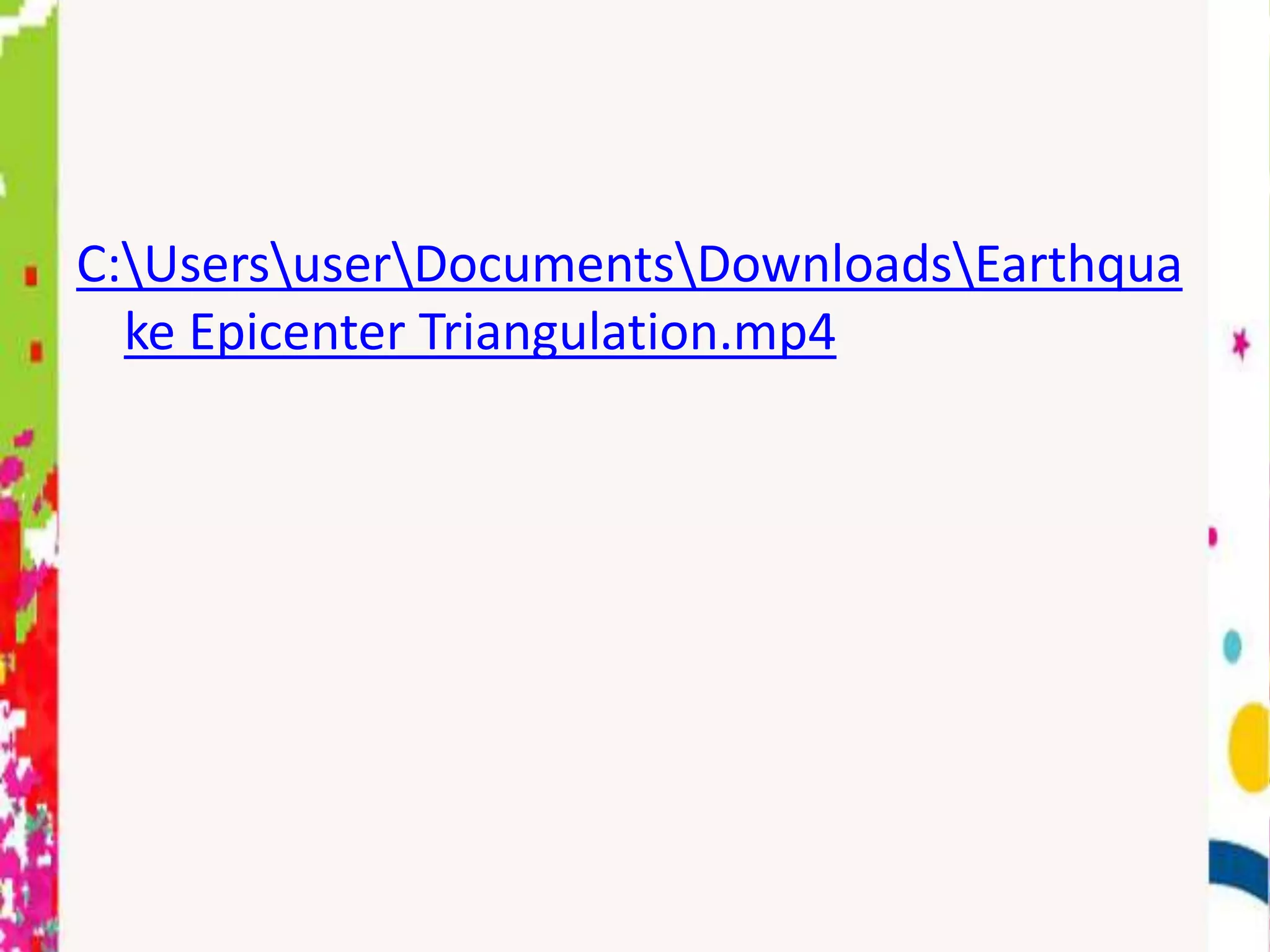 Science 10 First Quarter Module 1 Activity no 1. Find the Center | PPTX