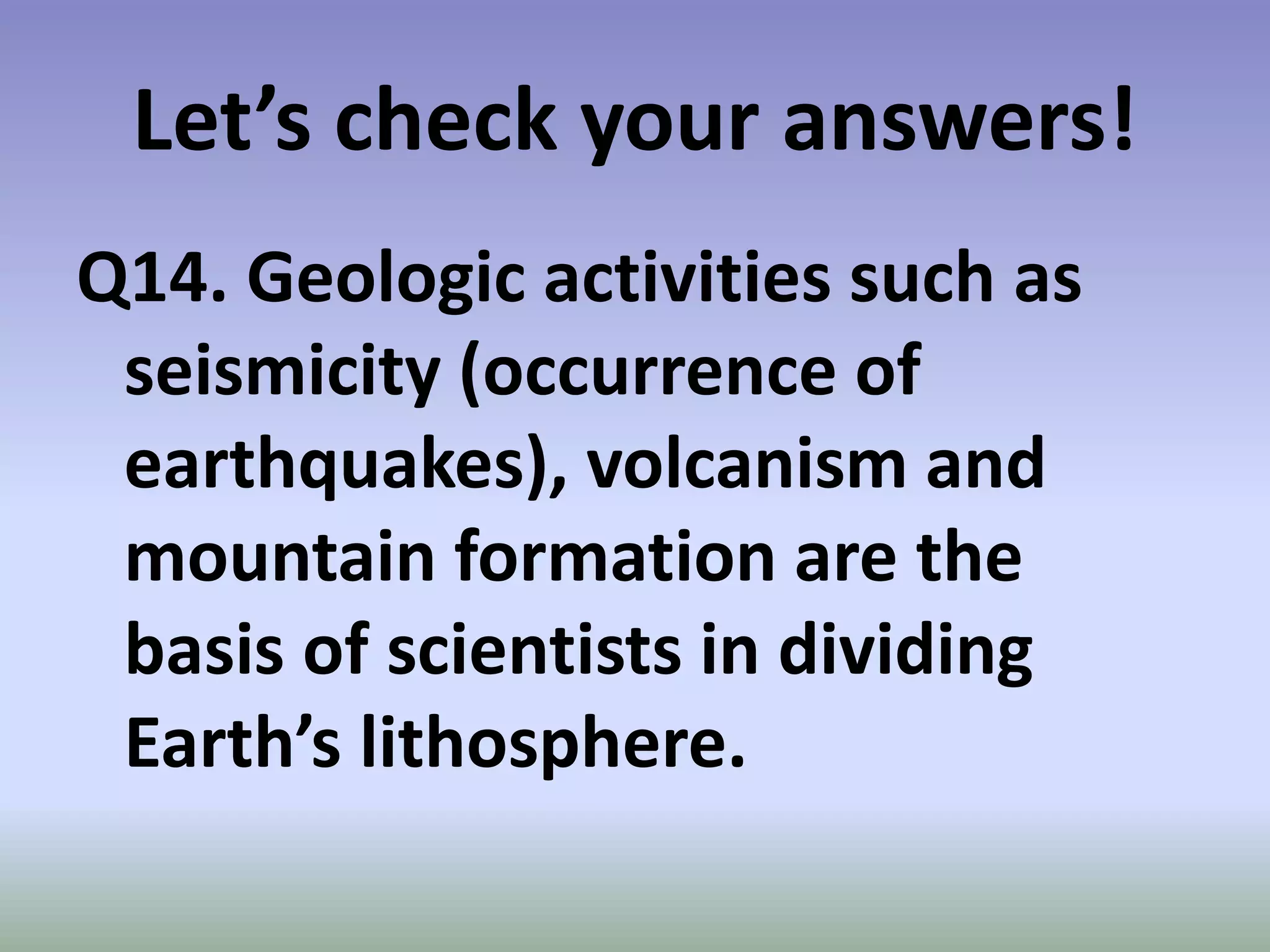 Science 10 Module 1 Activity no 2. Let's Mark the Boundaries | PPTX