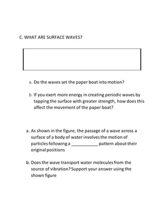 ACTIVITY NO. 1: LET'S MAKE WAVES! | DOCX