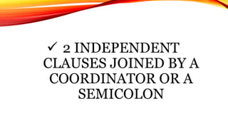 Activity on sentence structure | PPT