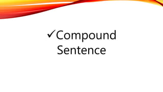 Activity on sentence structure | PPT