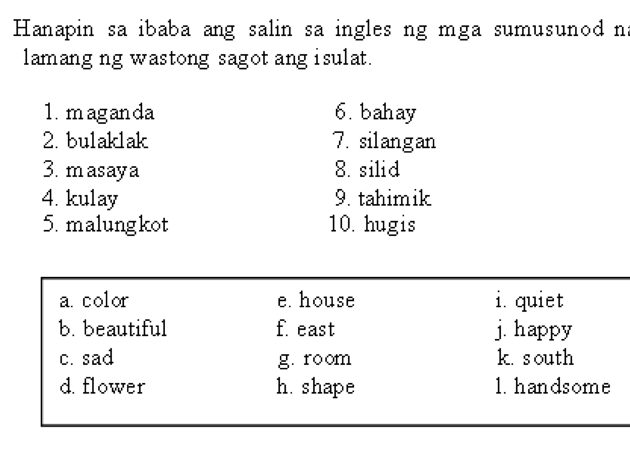 ACTIVITY PAGSASALIN FOR GRADE 10 JHS.pptx