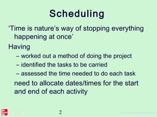 Activity planning | PPT