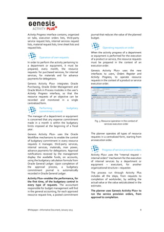 Activity plus operational dashboard for Oracle Apps | PDF