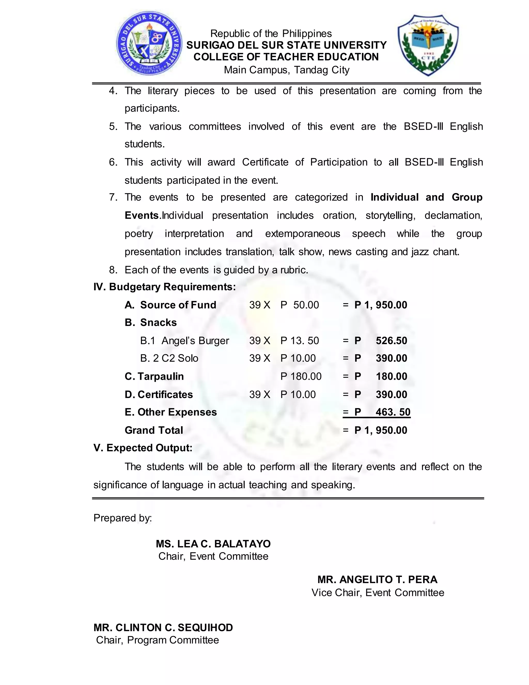 Activity proposal | DOCX