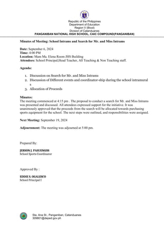 activity proposal school intrams 2024 2025 .doccx | DOCX