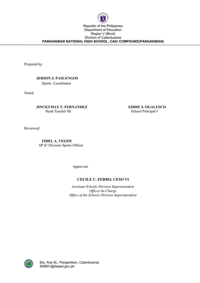 activity proposal school intrams 2024 2025 .doccx | DOCX